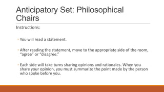 Romeo and Juliet Anticipatory Set | PPTX