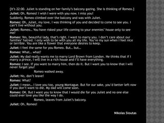Romeo and Juliet: The balcony scene!! | ODP