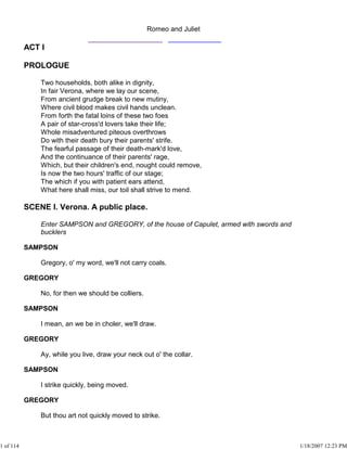 ROMEO AND JULIET BY WILLIAM SHAKESPEARE.pdf