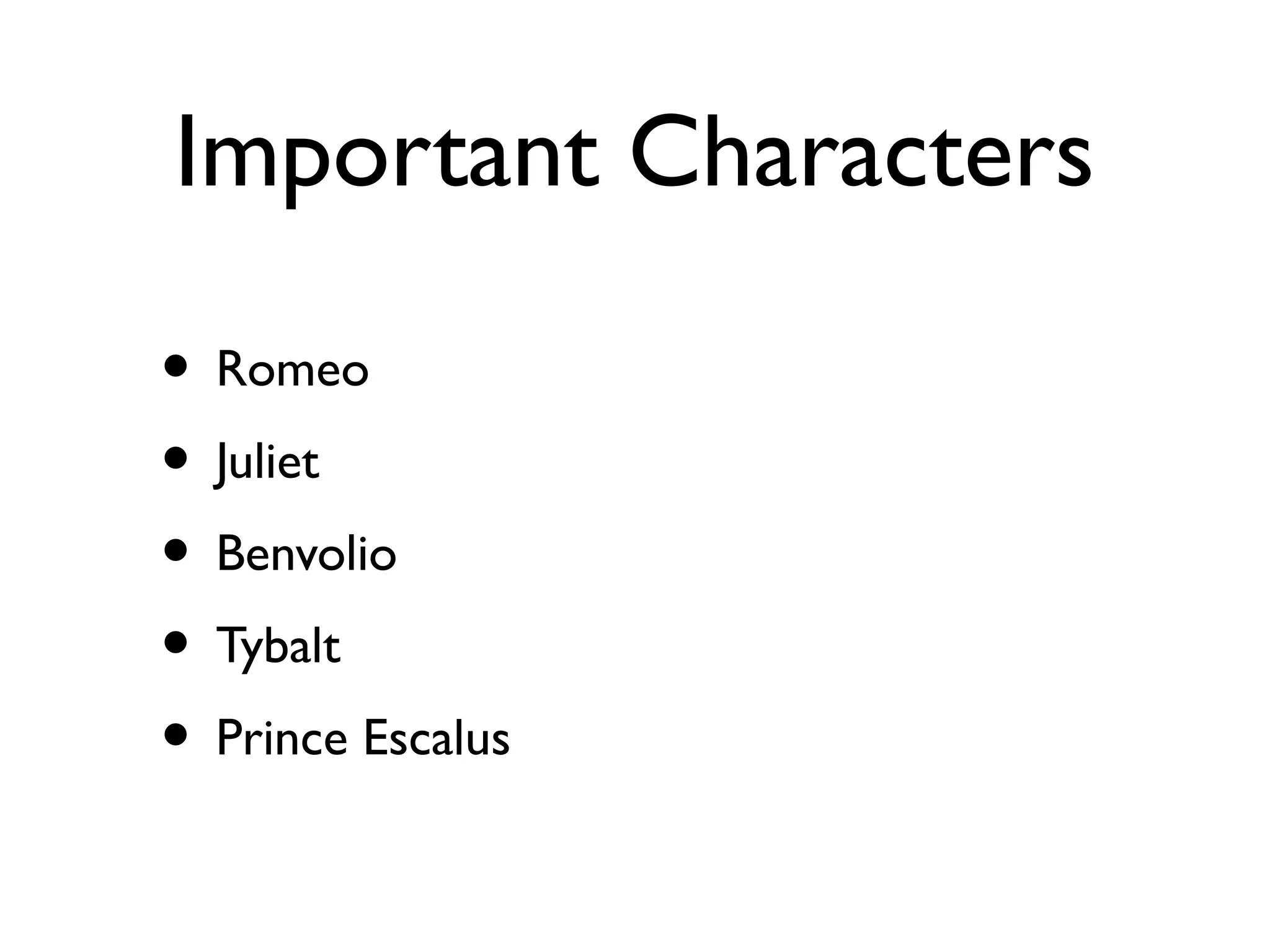 Romeo and juliet example | PPT