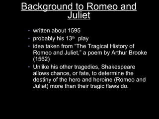Romeo and Juliet Intro | PPT