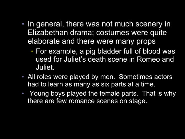 Romeo and Juliet Intro | PPT | Theater | Fine Art