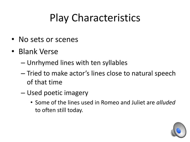 Romeo and Juliet Introduction | PPTX | Theater | Fine Art