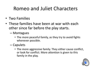 Romeo and Juliet Introduction | PPTX | Theater | Fine Art