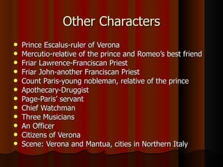 Romeo and juliet introduction powerpoint | PPT