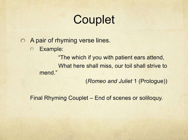 Romeo and Juliet Lit Terms and Examples | PPT