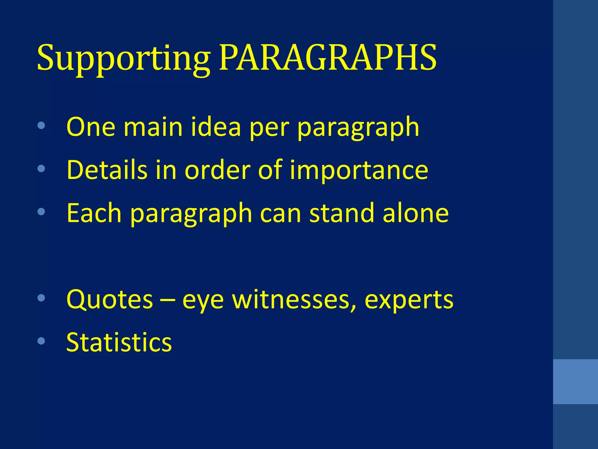 How to Write a Newspaper Article | PPTX