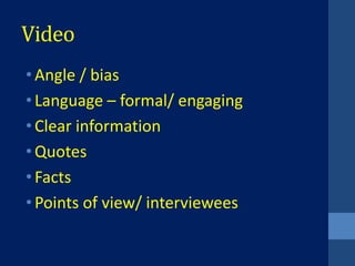 How to Write a Newspaper Article | PPTX