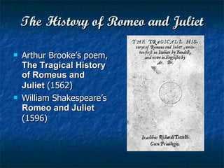Romeo And Juliet Presentation | PPT