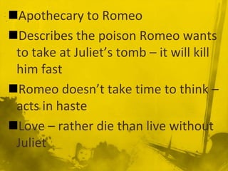 "Romeo and Juliet" Quote Review | PPTX