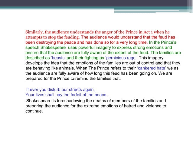 Romeo and Juliet strong emotion question | PPT