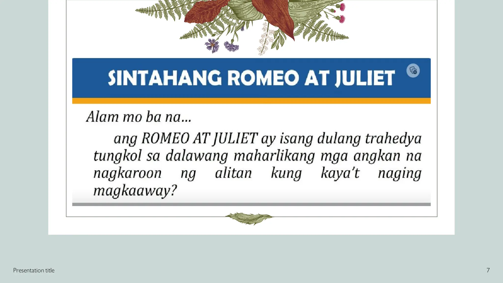 Romeo at Juliet PPT.pdf