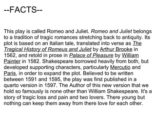 Romeo & Juliet | PPT