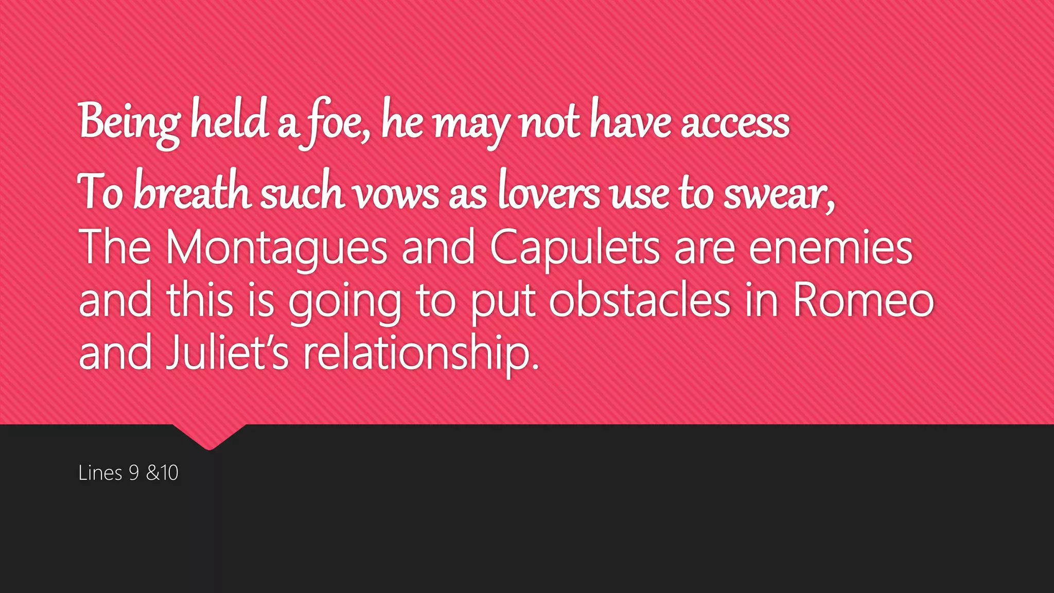 Romeo & Juliet - Act 2, Prologue, Scene 1 | PPT