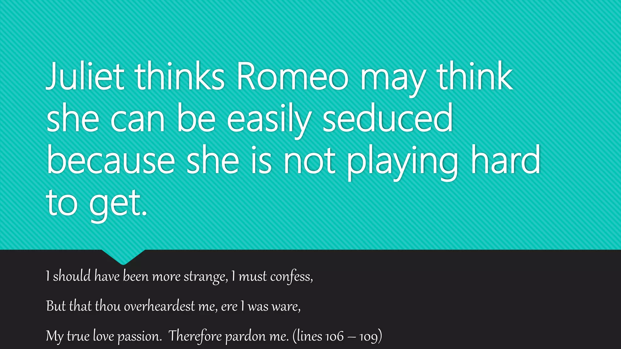 Romeo & Juliet - Act 2, Scene 2 | PPTX