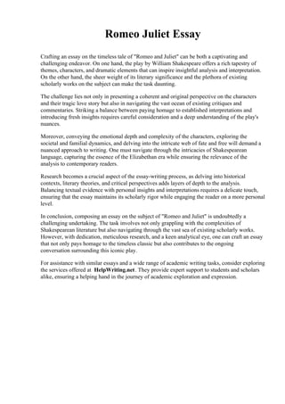 Romeo Juliet Essay.pdf
