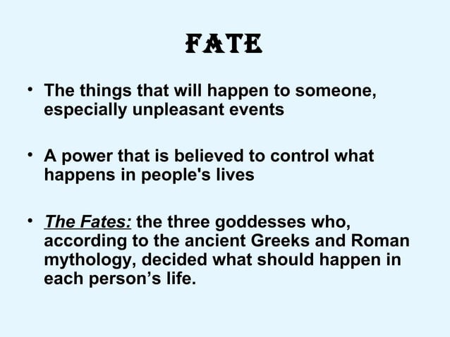 Romeo & juliet fate powerpoint | PPT