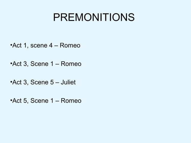 Romeo & juliet fate powerpoint | PPT