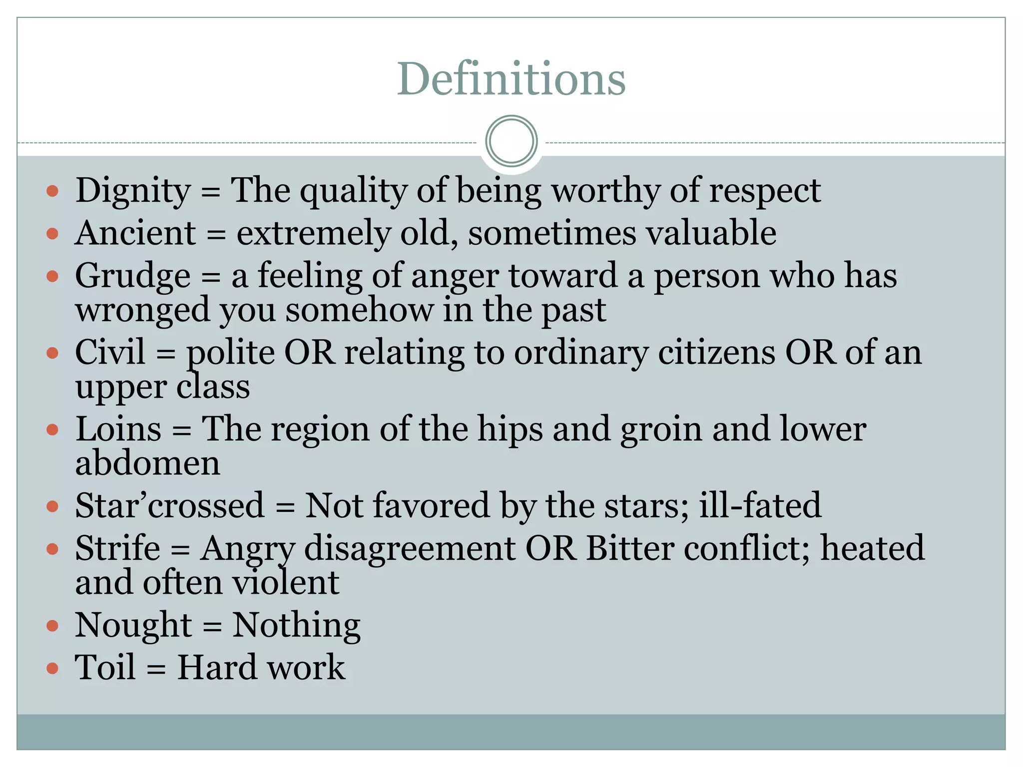 Introduction to Romeo & Juliet - William Shakespeare | PDF