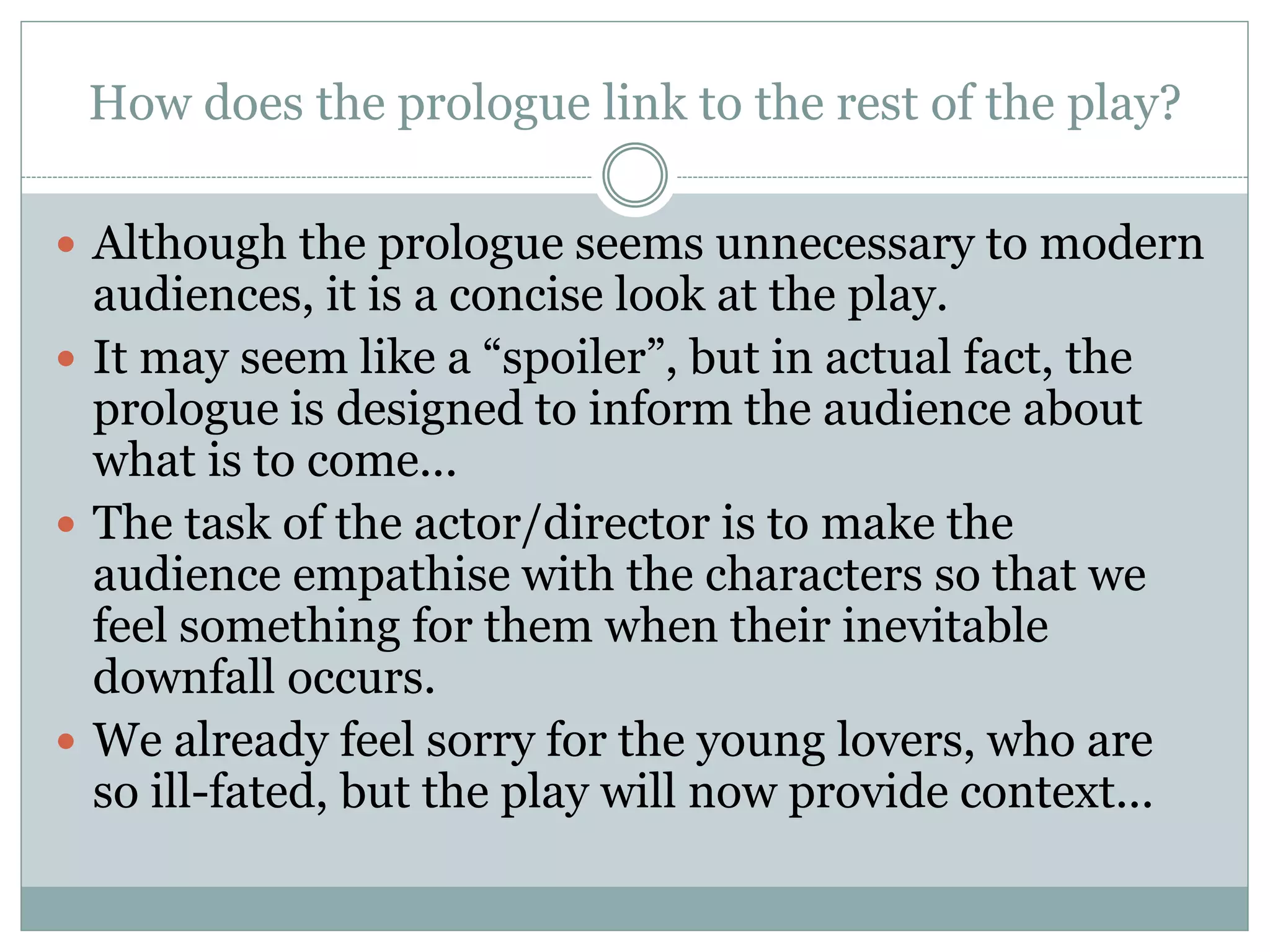 Introduction to Romeo & Juliet - William Shakespeare | PDF