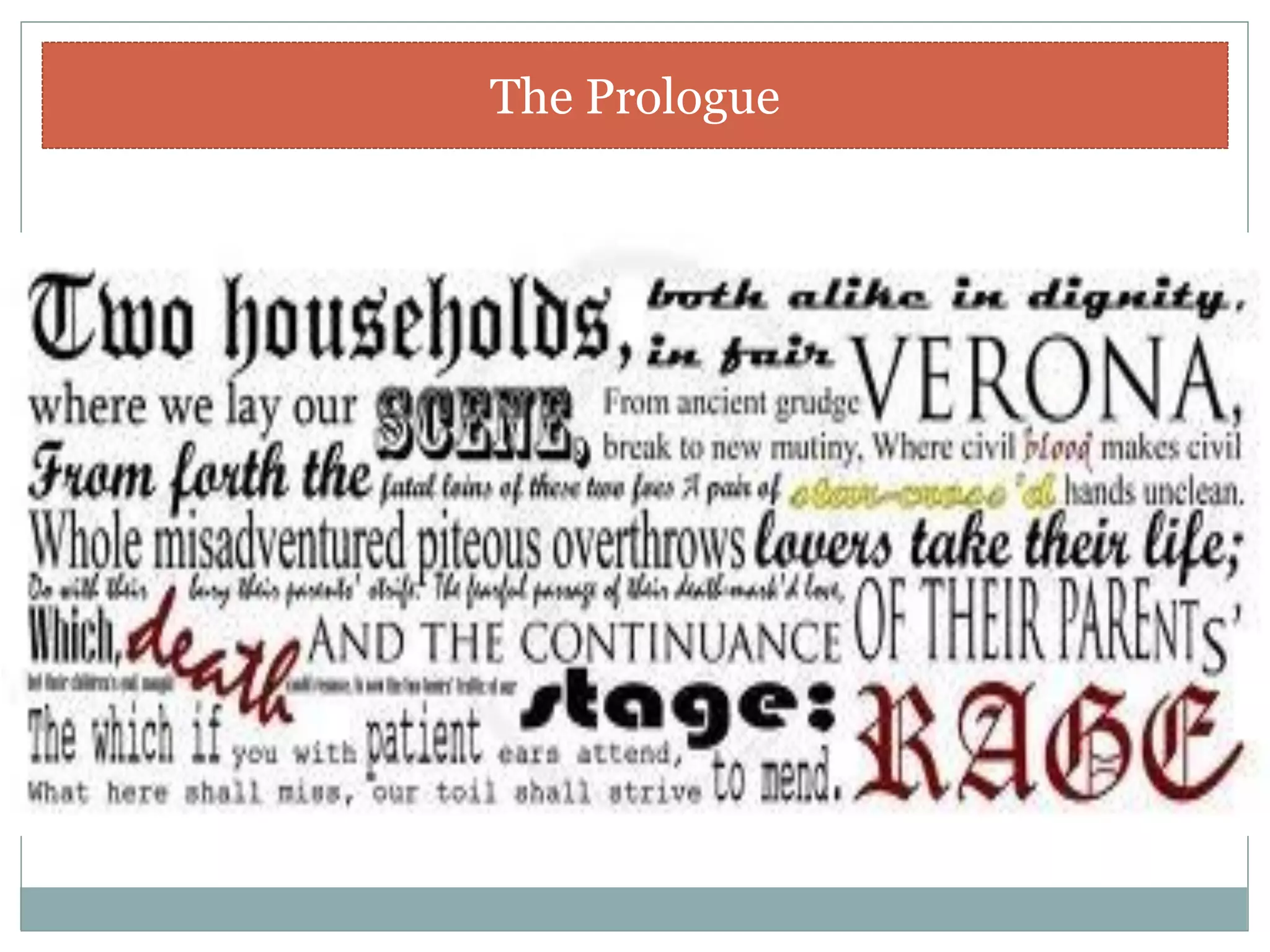 Introduction to Romeo & Juliet - William Shakespeare | PDF