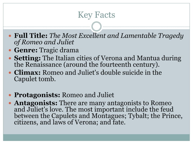 Introduction to Romeo & Juliet - William Shakespeare | PDF | Drama | Genres