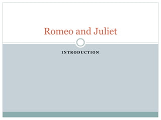 Romeo And Juliet Background Powerpoint