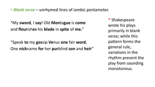 Romeo&juliet notes | PPTX