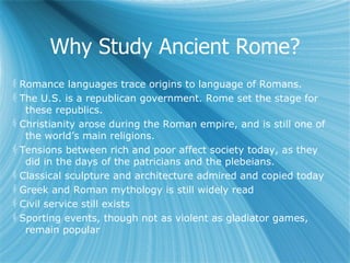 Rome Origins And Early Republic | PPT