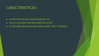 Romeo y Julieta | PPTX