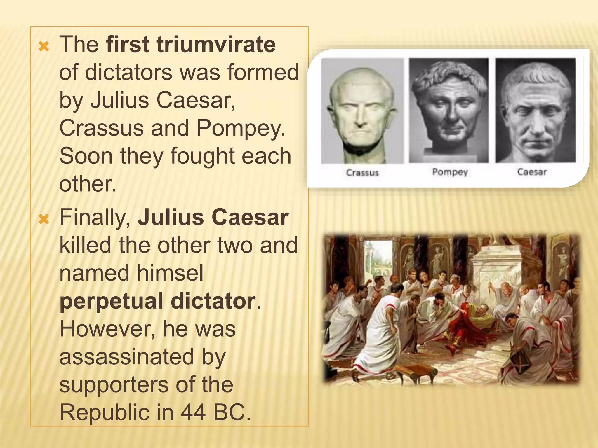 Ancient Rome: Political Evolution | PPTX