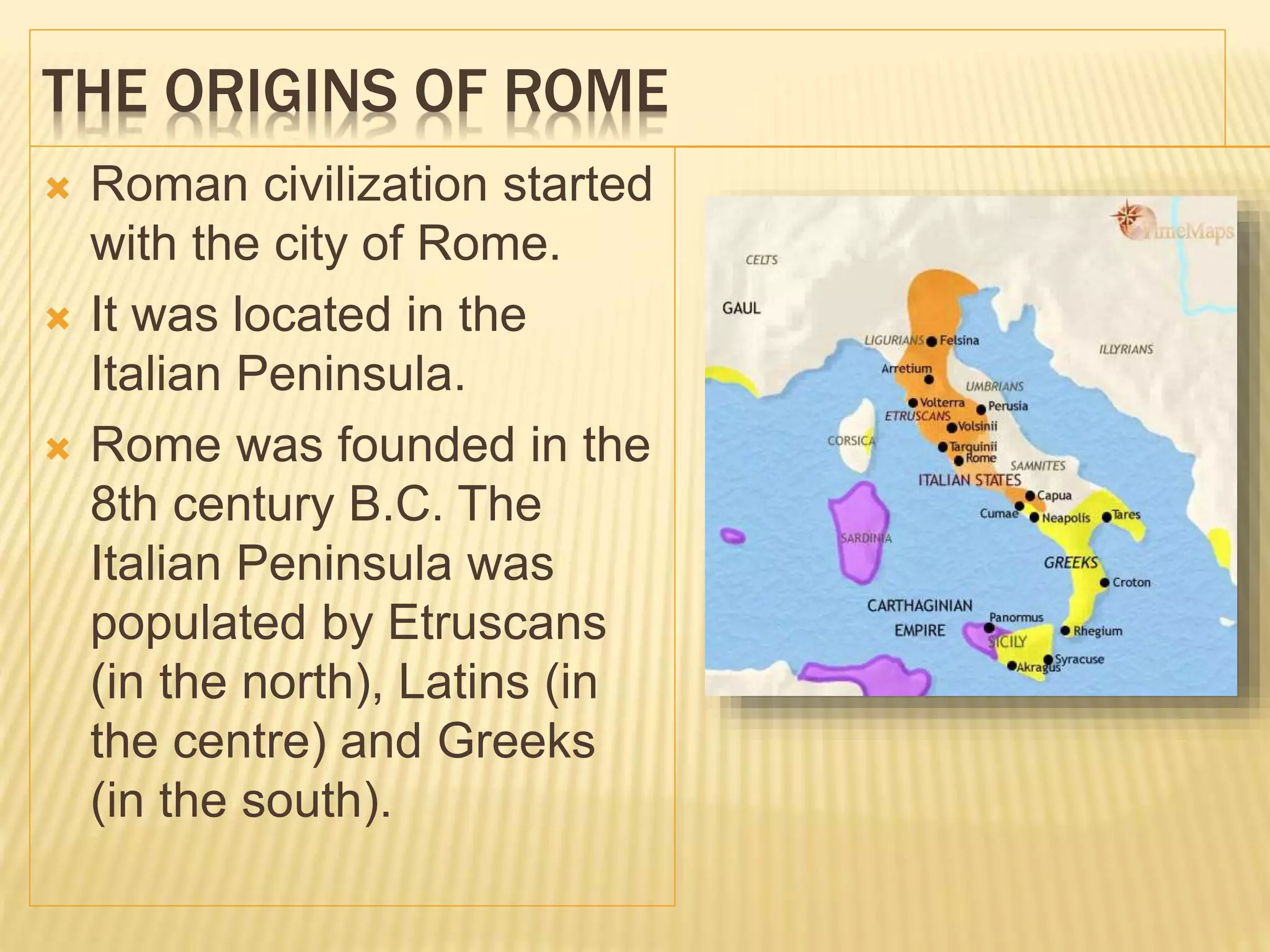 Ancient Rome: Political Evolution | PPTX