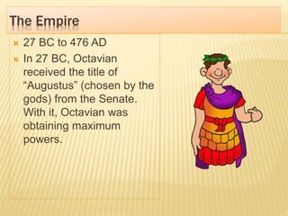 Ancient Rome: Political Evolution | PPTX