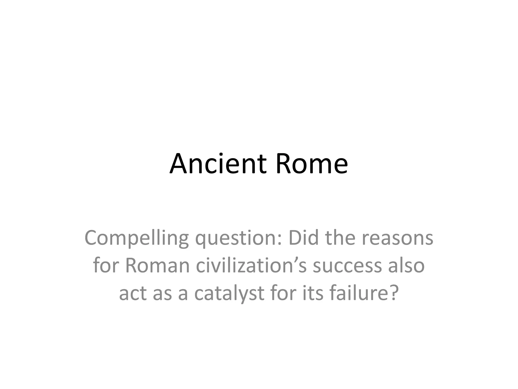Rome ppt complete copy 2 | PPTX