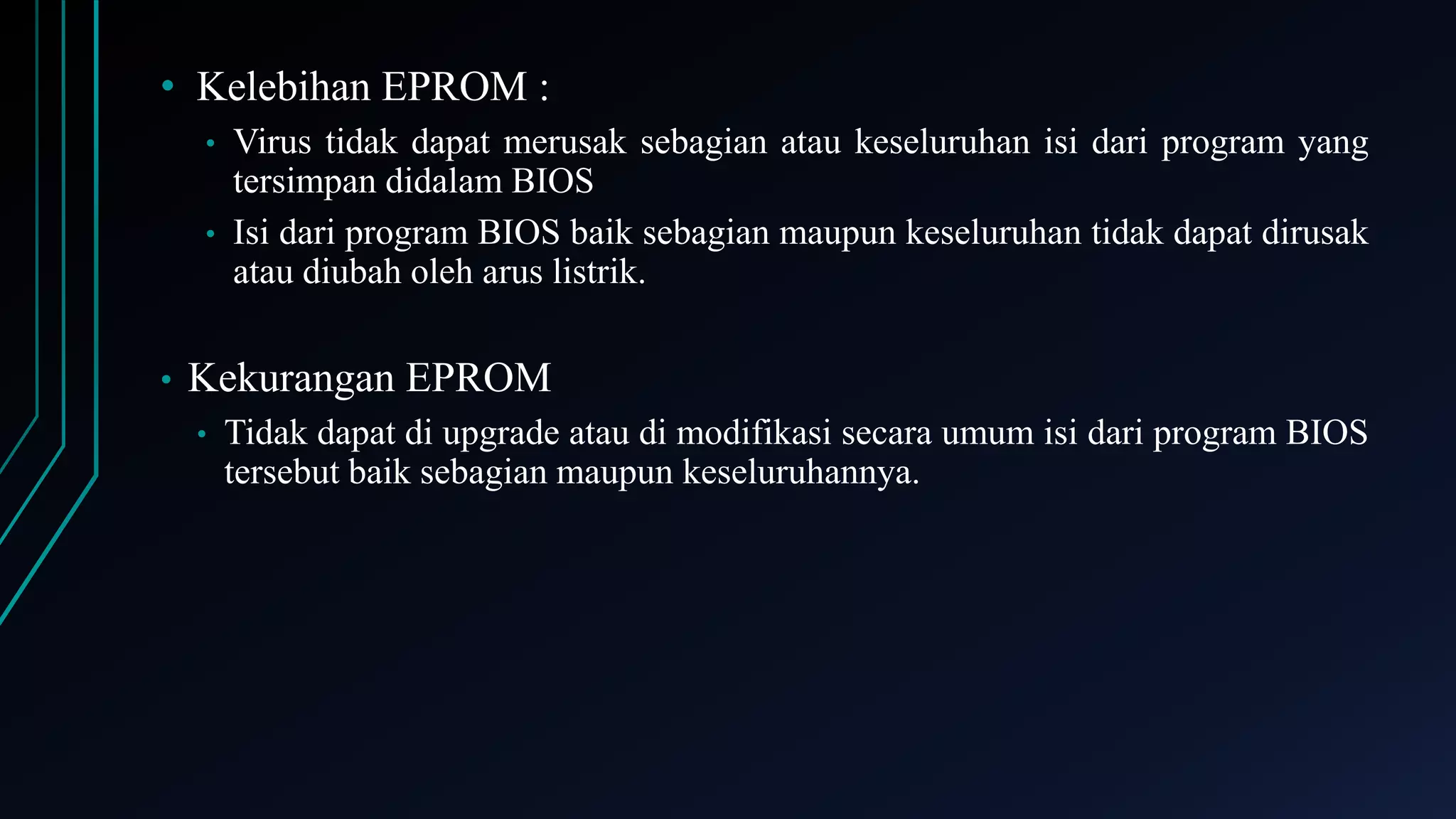 Rom & EPROM UTS lisfa | PPT