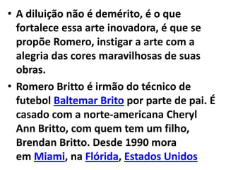 Romero britto | PPTX