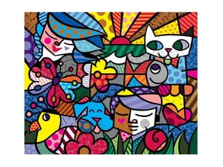 Romero britto | PPT | Modern Art | Fine Art