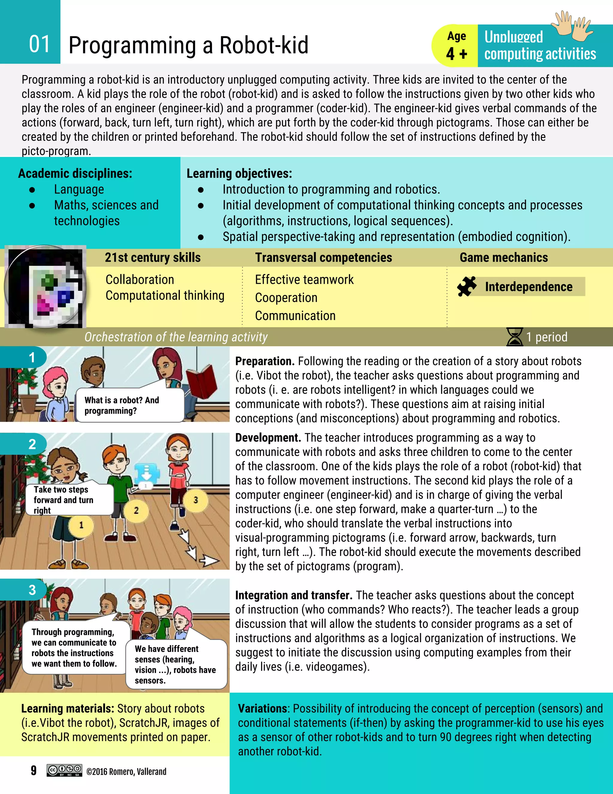 Romero & Vallerand (2016) Co-creative activities for the 21st century ...