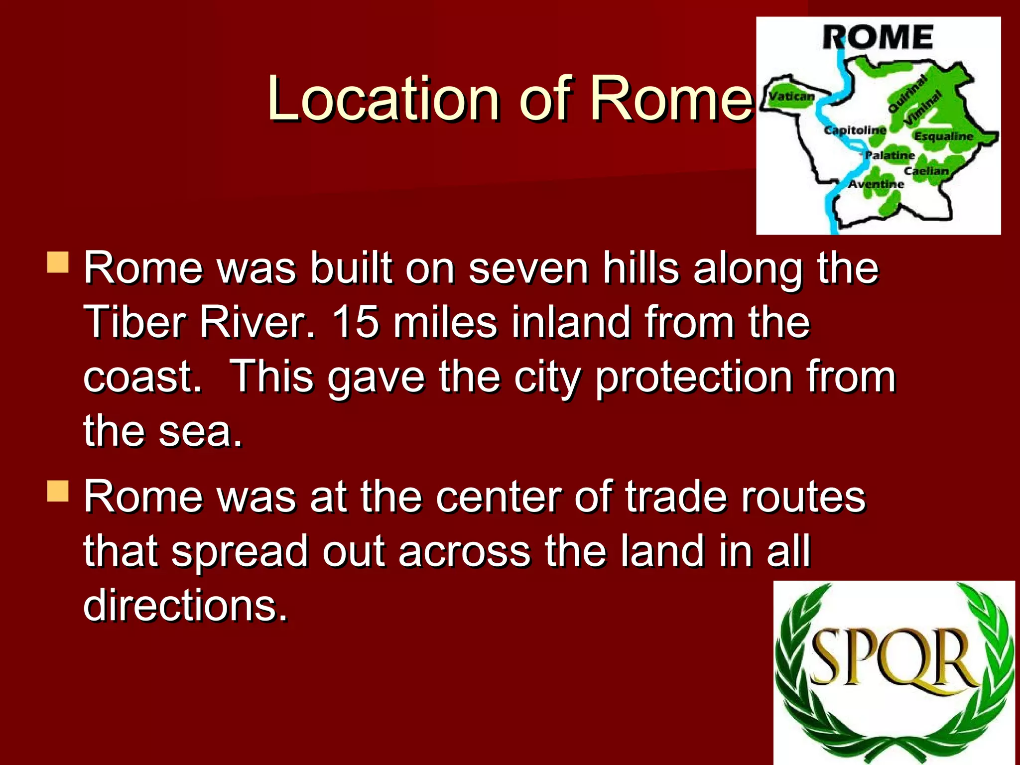 Founding of Roman Republic - Notes#1 | PPT