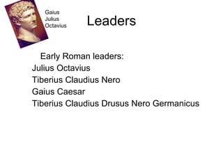 Rome Through The Ages | PPT