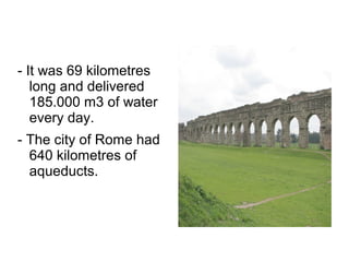 Rome water supply | PPT