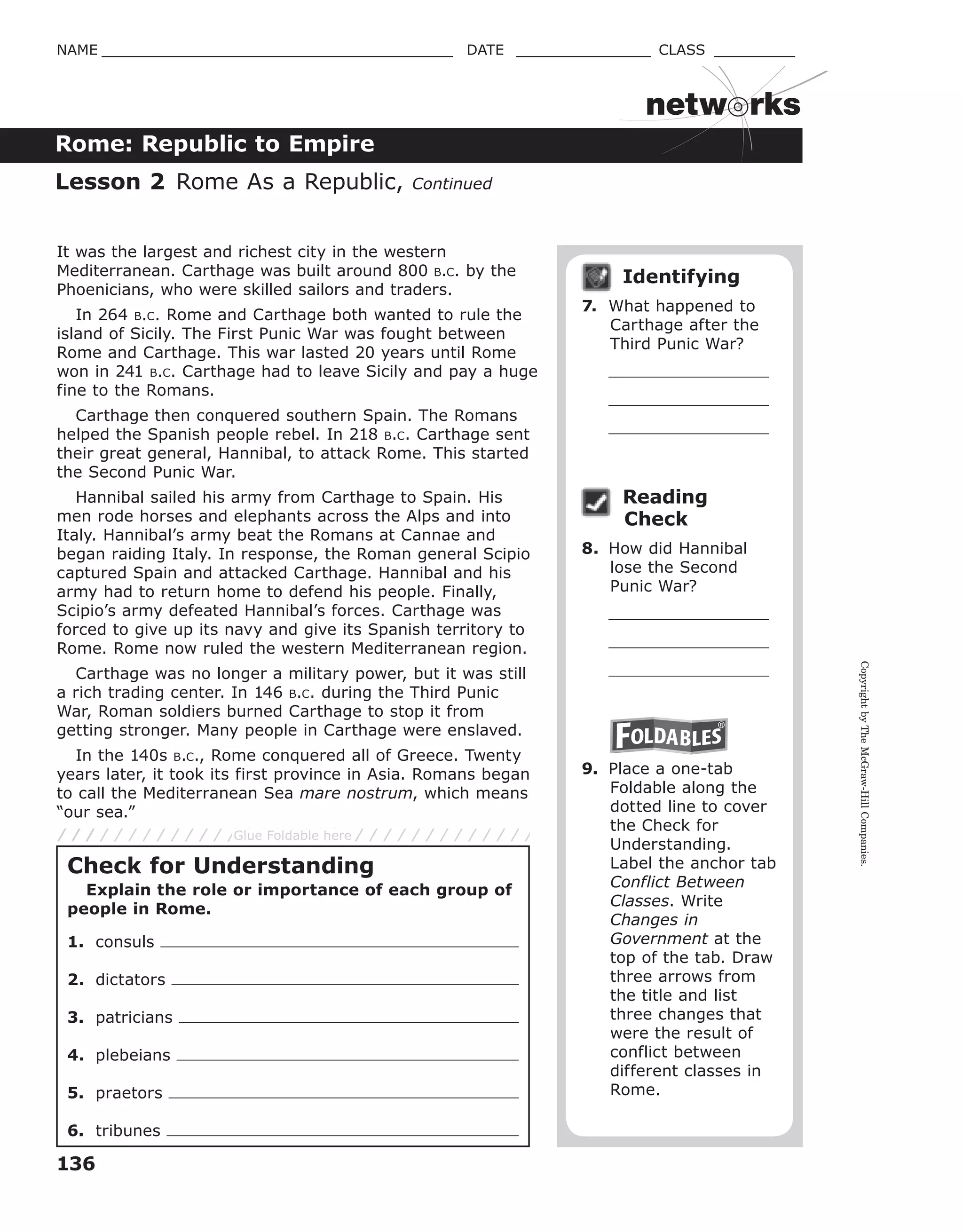 Rome workbook lessons 1 4 | PDF