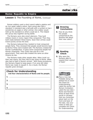 Rome workbook lessons 1 4 | PDF