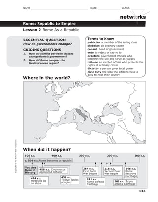 Rome workbook lessons 1 4 | PDF