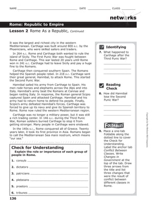 Rome workbook lessons 1 4 | PDF