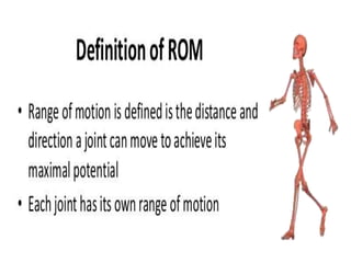 ROM Exercise | PPTX