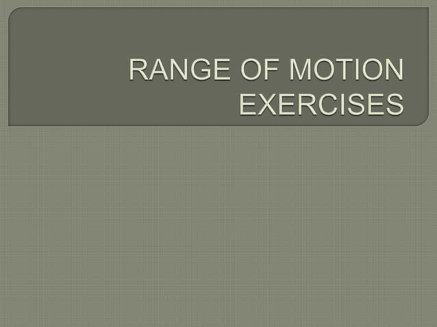 ROM exercises.pptx