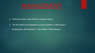 Malpresentation | PPT