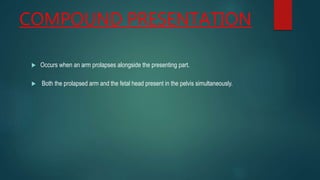 Malpresentation | PPT