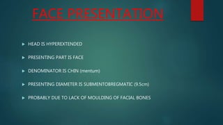 Malpresentation | PPTX